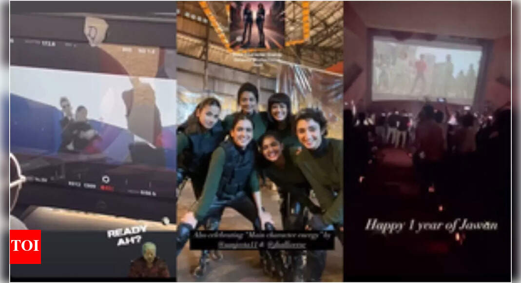 Shah Rukh Khan celebrates 1 year of 'Jawan' with an unmissable video ...