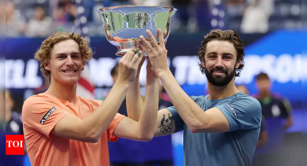 Aussie duo Purcell and Thompson win US Open men's doubles title ...