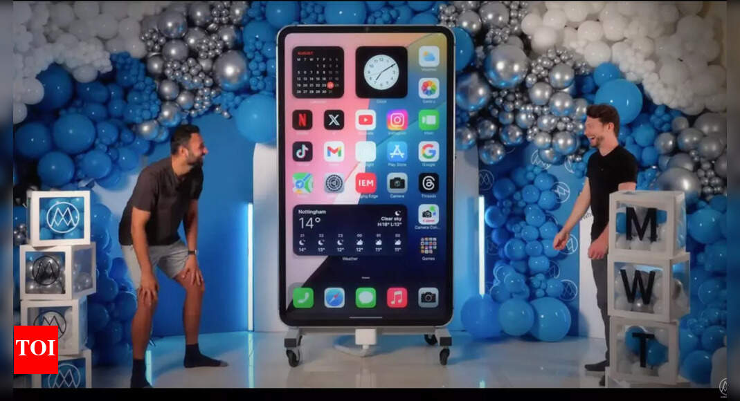 Meet the 'iPhone' that has created a Guinness World Record - Times of India