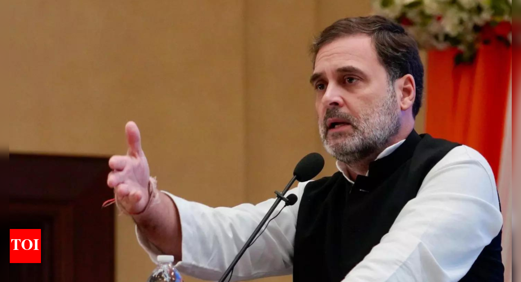 Rahul Gandhi Us Visit Live Updates Indian Democracy Broken From Last