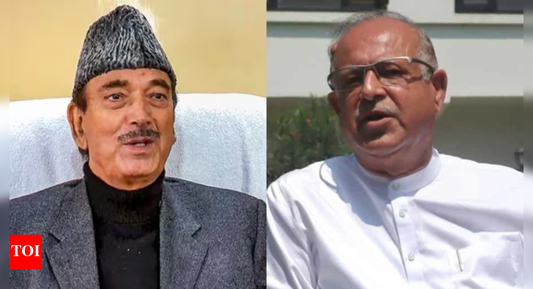 'Ghulam Nabi Azad's party a closed case,' says J&K Congress chief Tariq ...