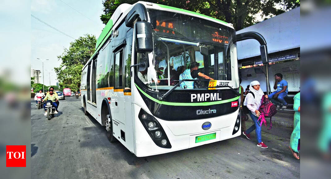 E-Buses: PMPML e-buses facing 50% breakdowns due to charging issues ...