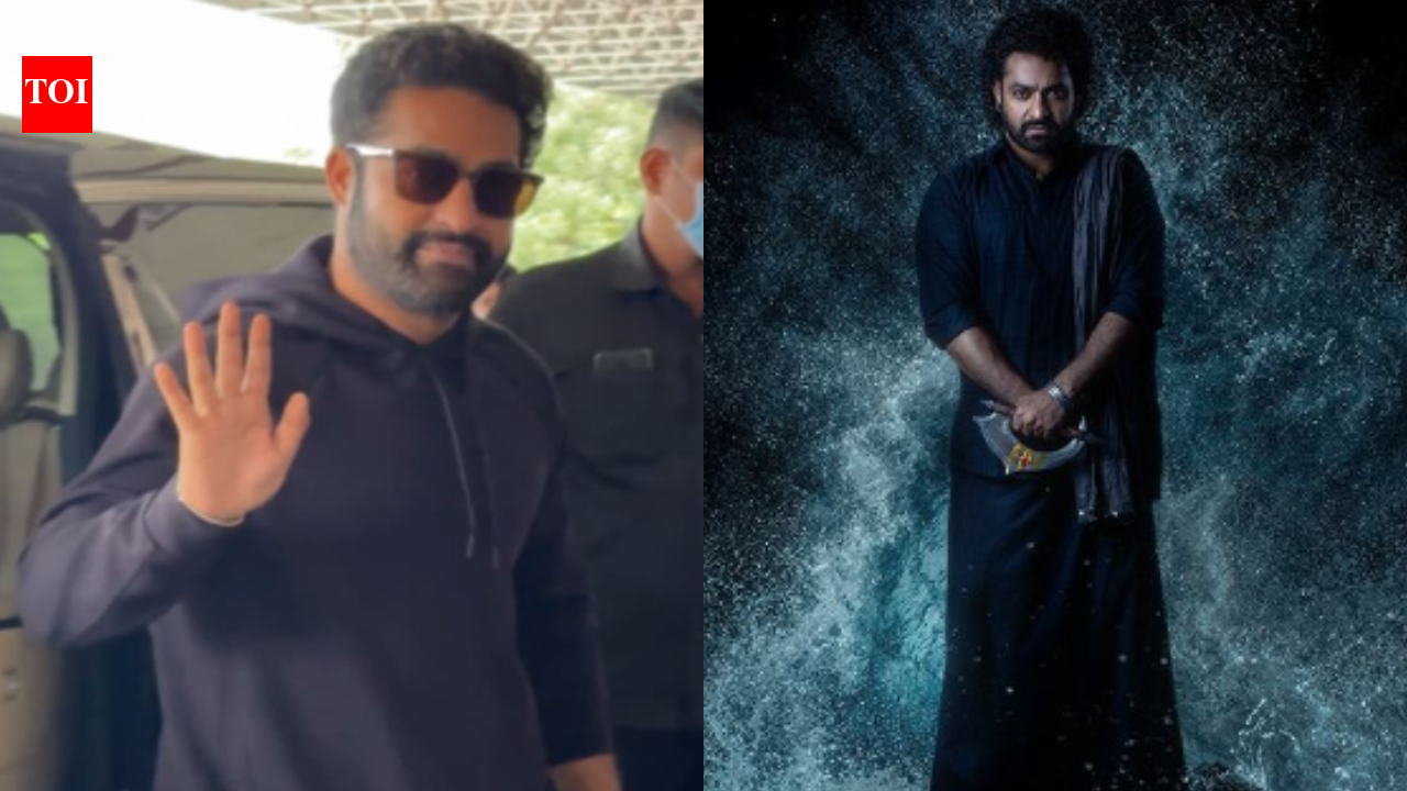 Jr NTR arrives in Mumbai ahead of 'Devara: Part 1' trailer release ...