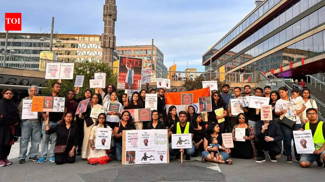 Thousands take to streets in 25 countries: Protests over Kolkata Doctor ...