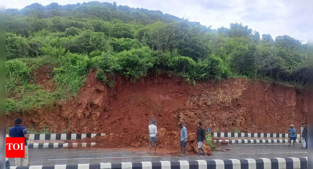 Three missing in landslide in Andhra Pradesh's Alluri Sitarama Raju ...