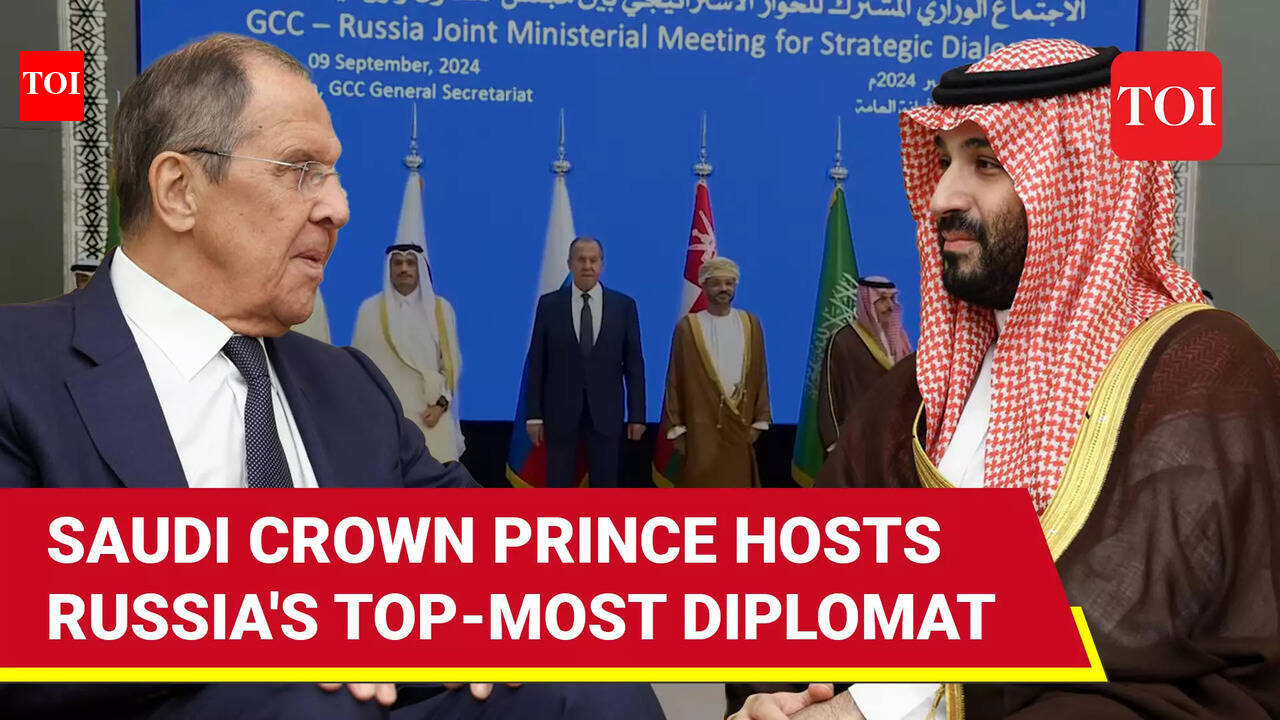Saudi Crown Prince MBS Meets Russia’s Lavrov In Riyadh