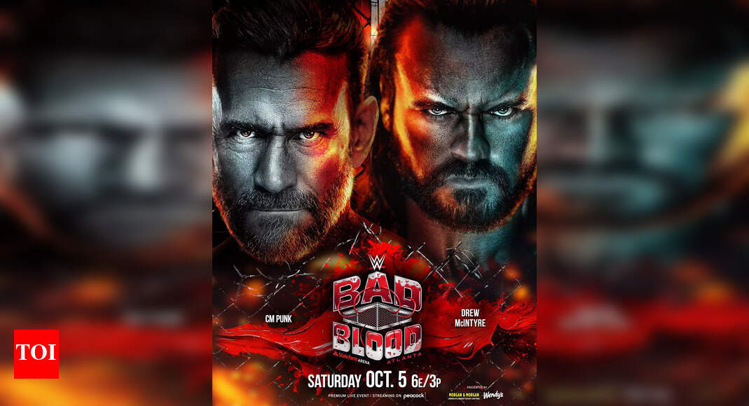 Bad Blood 2024: CM Punk vs. Drew McIntyre in a Hell in a Cell Showdown ...