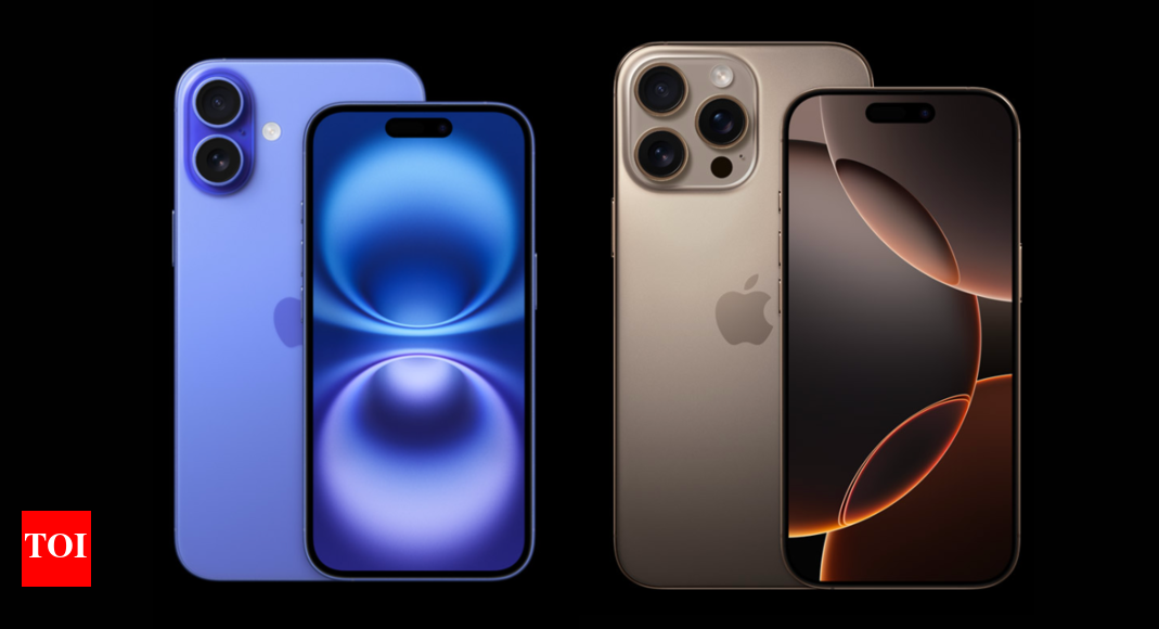 Apple iPhone 16, iPhone 16 Pro models launched in India: Starting price ...