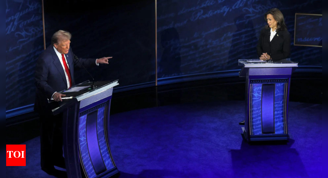 Harris vs Trump Presidential Debate 2024 Live Updates: Harris says ...