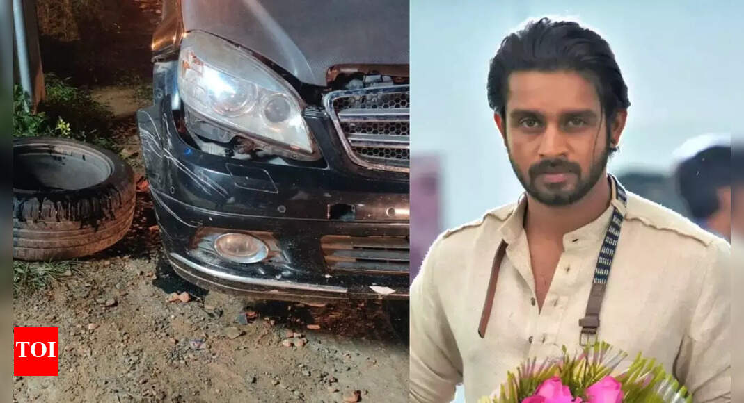 Actor Kiran Raj injured in a car accident ahead of his film release ...