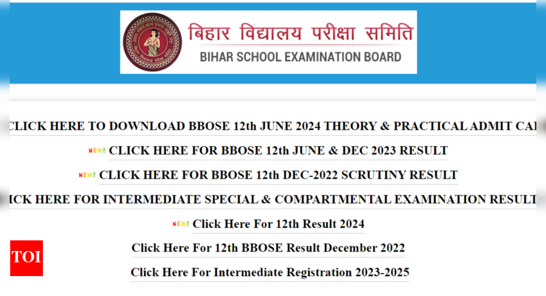 BBOSE Bihar Board Open School June Admit Card 2024 released: Steps to ...