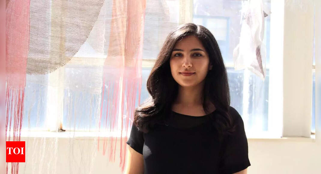 Indian-born artist Sanya Sharma blends tradition with innovation in New ...