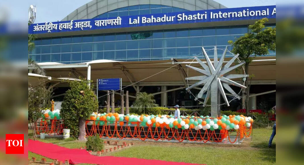 Giant Spinning Wheel Unveiled at Varanasi Airport to Celebrate Khadi ...