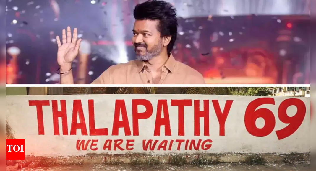'Thalapathy 69': Makers to reveal Vijay's next film update tomorrow ...