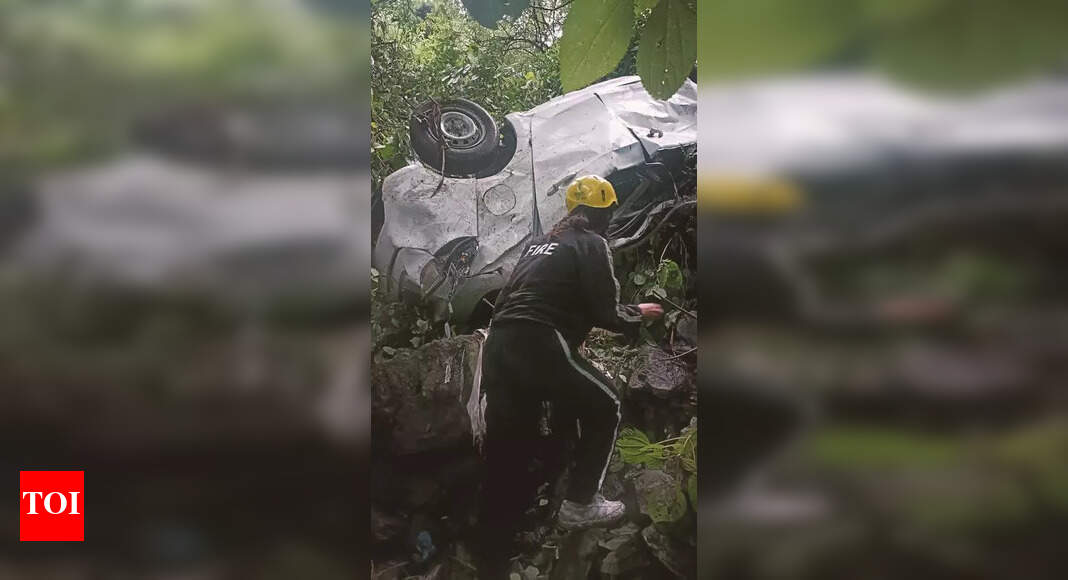 Tragic Car Accident Near Mussoorie: 2 Dead, 4 Injured in Gorge Plunge ...