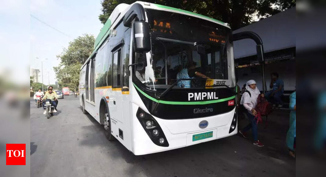 PMPML: Pmpml Hints At Maintenance Issues In E-buses | Pune News - Times ...