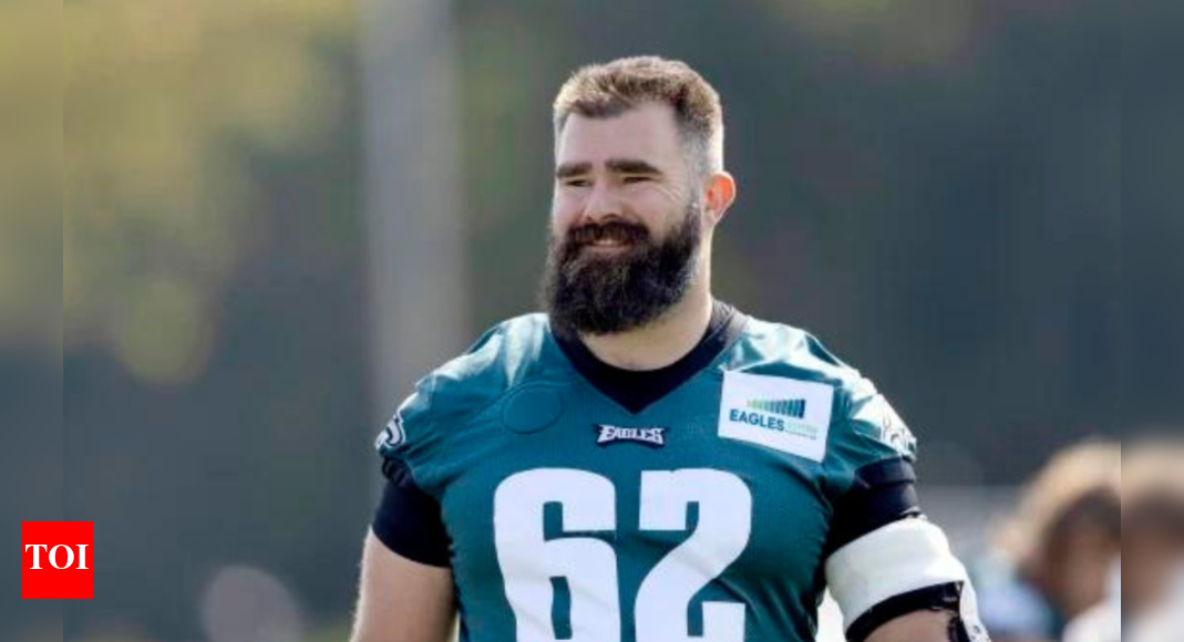 Jason Kelce Expresses Regret Over Missing the Chance to Block for Saquon Barkley | NFL News ...