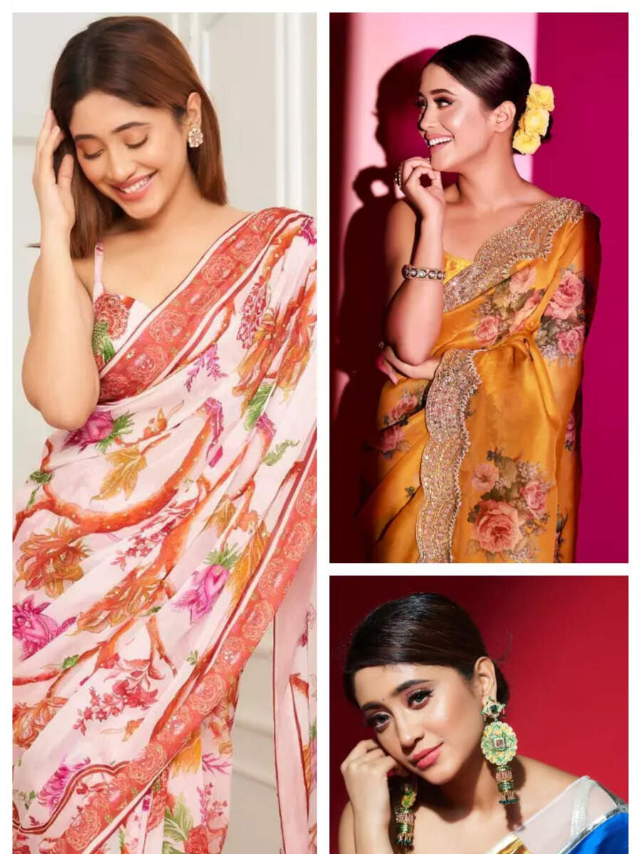 Shivangi Joshi’s Surreal Saree Moments | Times of India