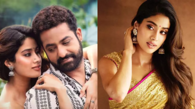 Jr NTR praises Janhvi Kapoor's Telugu debut in 'Devara': "she was fabulous, i was shocked ...