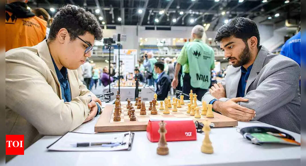 Chess Olympiad: Gukesh gets 4-on-4, Arjun makes it perfect 5 | Chess ...