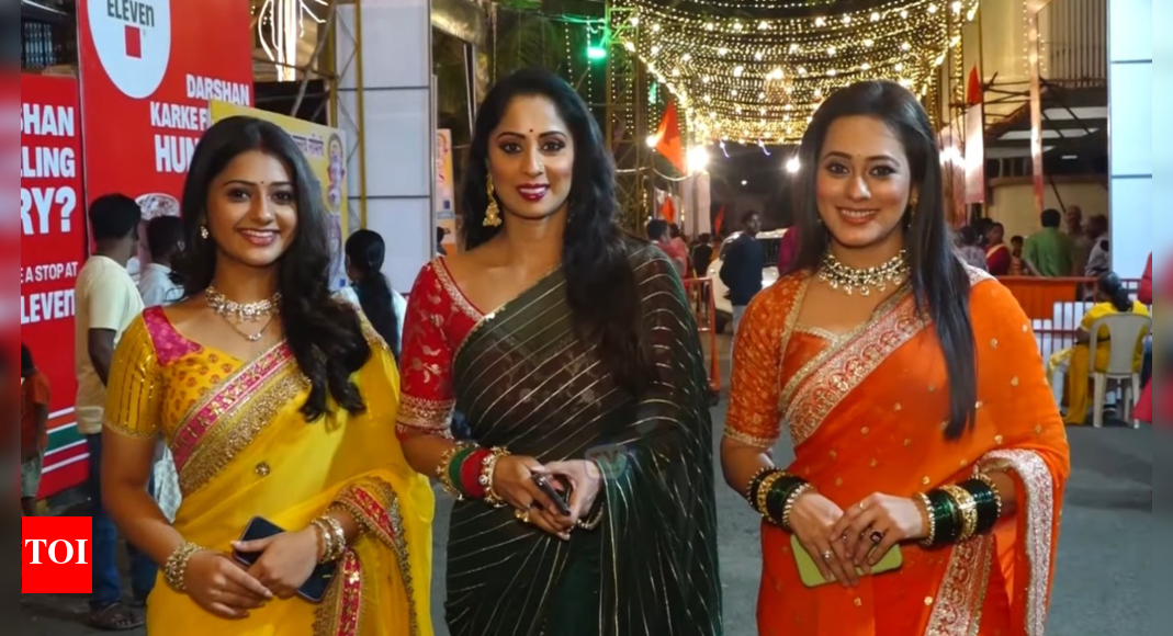 Saajha Sindoor Actresses Sangita Ghosh, Krutika Desai, and Stuti Vinkle ...