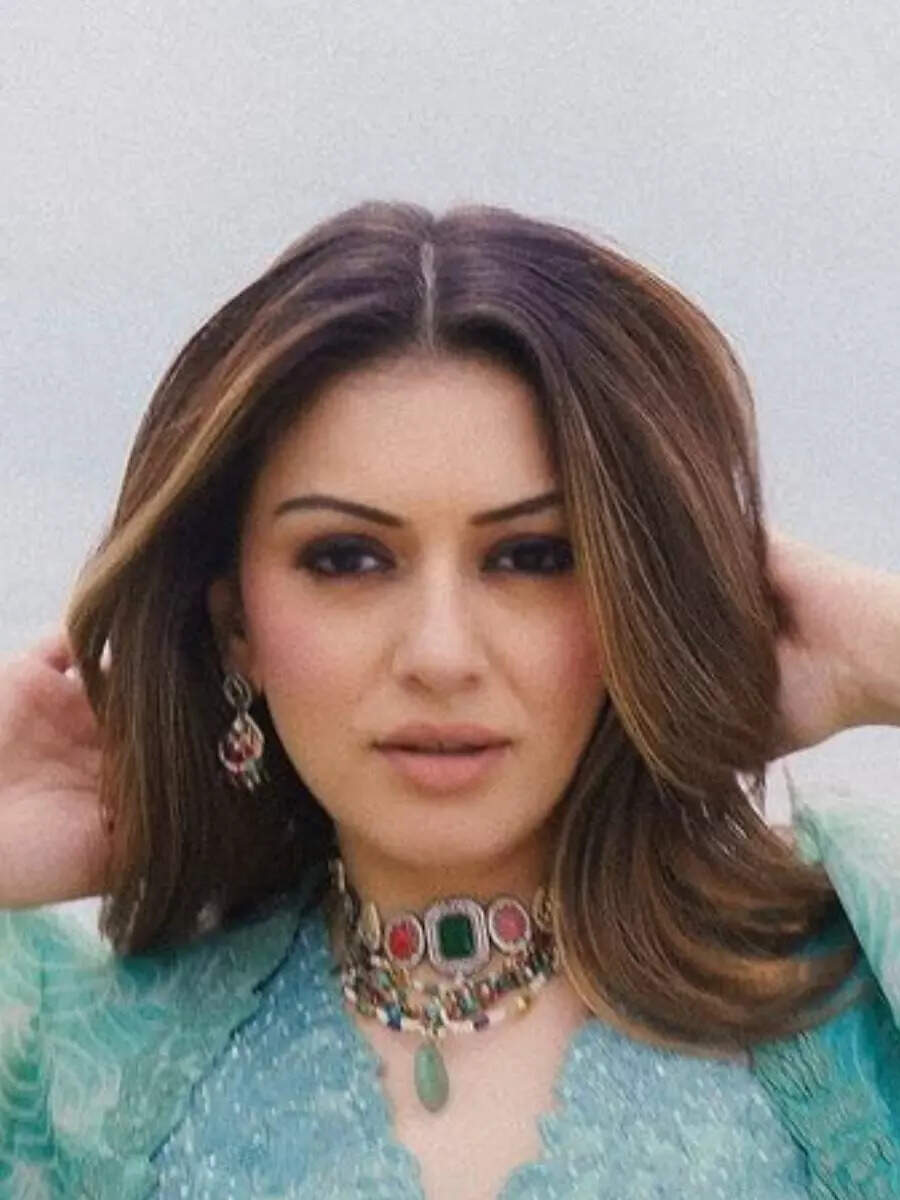Hansika Motwani Effortlessly Showcases Pastel Hues with Style | Times ...