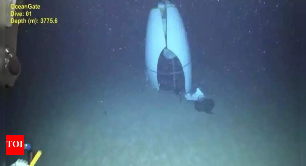 Chilling revelations: First image of imploded Titan submersible and ...