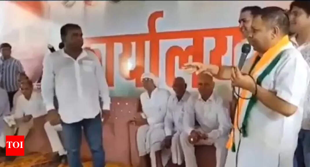 Congress MLA Neeraj Sharma Sparks Controversy with Job-for-Votes ...
