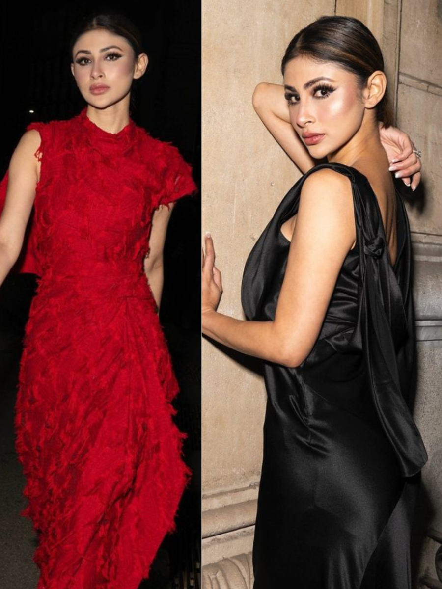 Decoding Mouni Roy’s glamorous looks from London and Milan Fashion Week ...