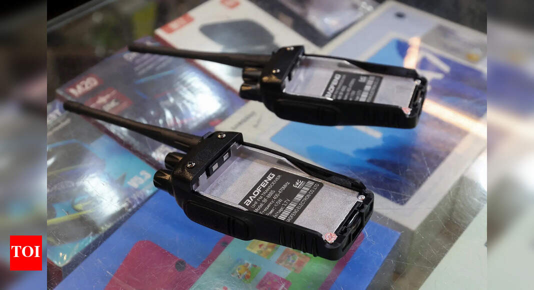 Why pagers and walkie-talkies were used for attack and not mobile ...