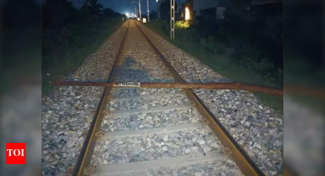 Railway Sabotage: Potential Sabotage Averted: 7m Iron Pole Discovered ...