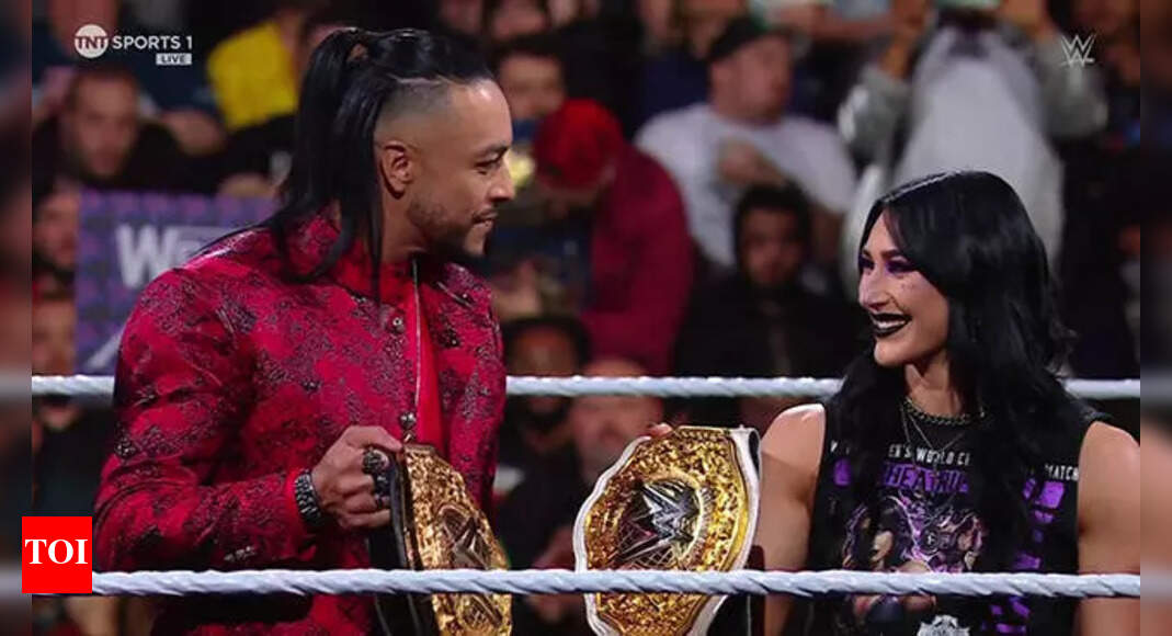 Rhea Ripley and Damian Priest Unveil Matching Attire for WWE Bad Blood ...