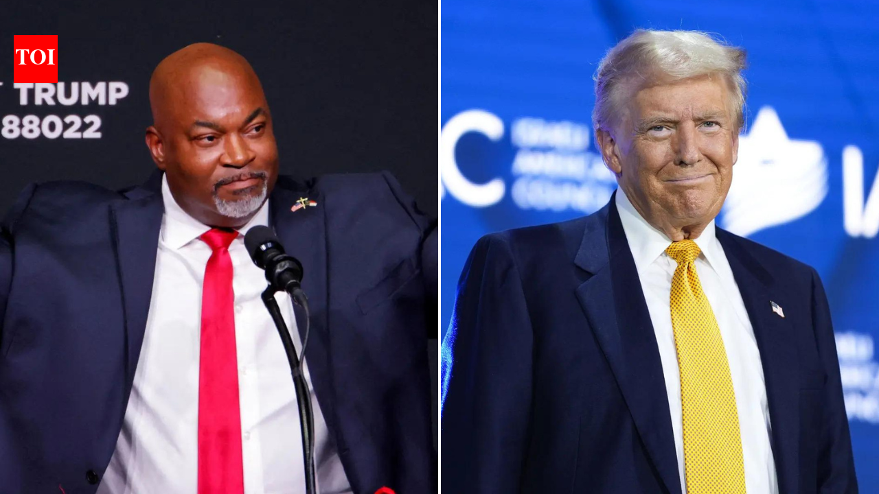 Trump to visit North Carolina amid Mark Robinson scandal - The Times of ...