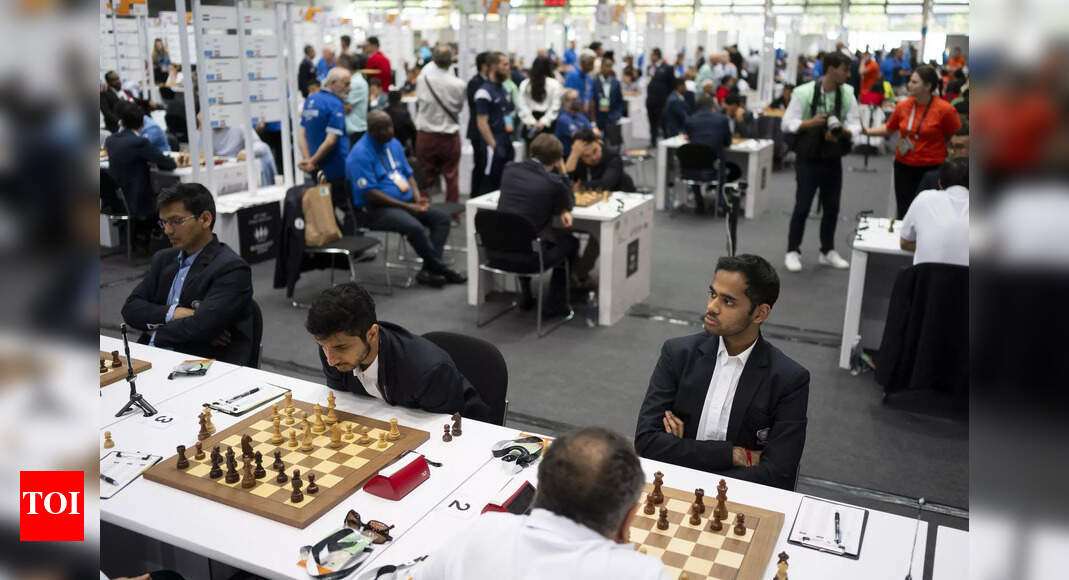 Chess Olympiad: Gold all but assured after India men beat top seeds USA ...