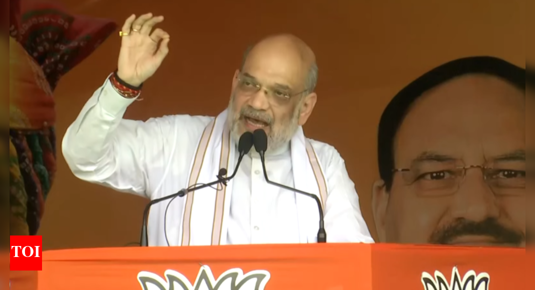 'No bunker needed in J&K': Amit Shah says nobody in Pakistan has guts to open fire | India News ...