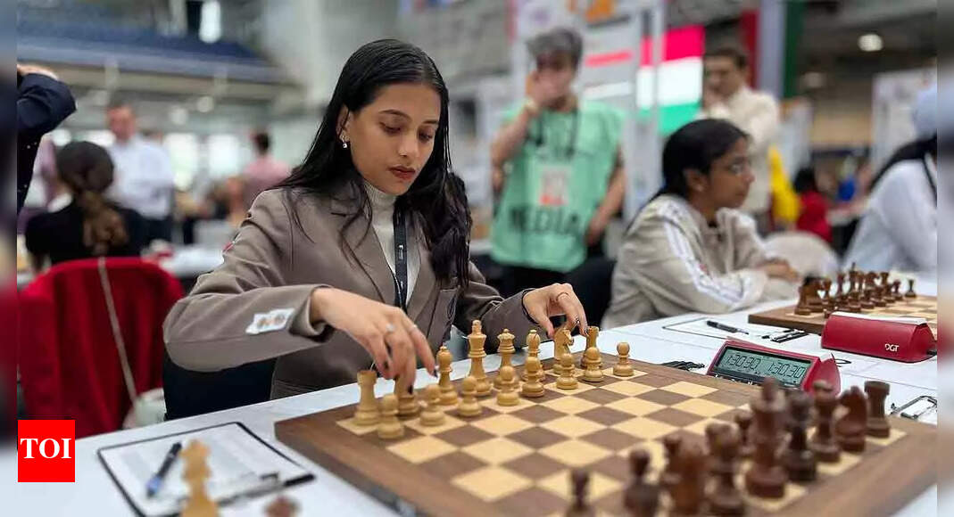 You need to give it all for your country: Divya Deshmukh | Chess News ...