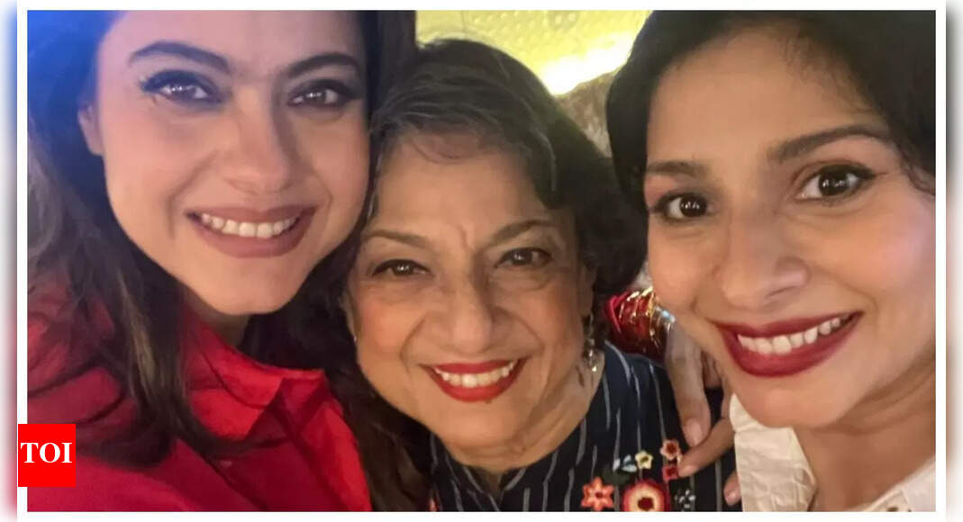 Kajol wishes her 'goddess' mother Tanuja on her 81st birthday; Says ...