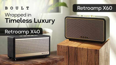 Boult RetroAmp X60 and RetroAmp X40 speakers: Price, specs and more ...