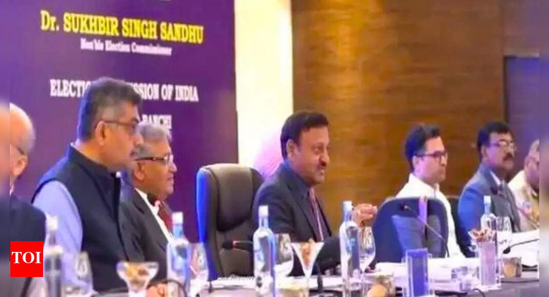 ECI delegation meets government officials to review poll preparedness ...