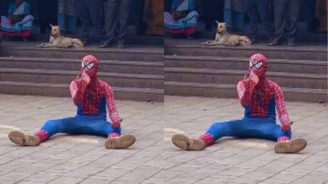 Watch: Influencer Goes Viral After Dressing As Spider-Man To Beg In Mumbai