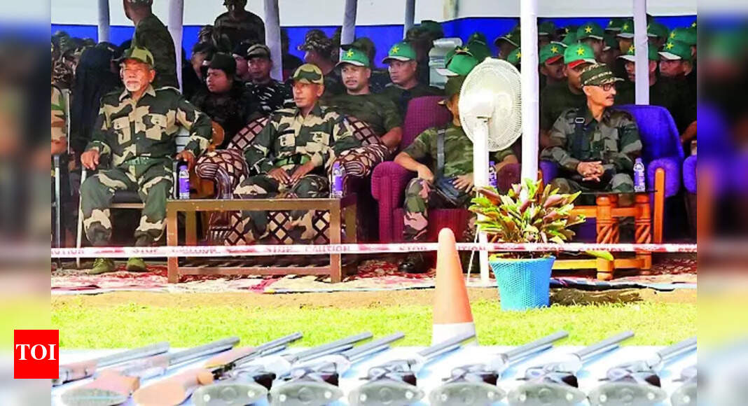 Historic Surrender: 584 NLFT & ATTF Militants Join Mainstream in ...