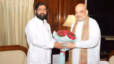 Talks positive, decision soon on seat-sharing: Maharashtra CM Eknath Shinde after meeting Amit ...