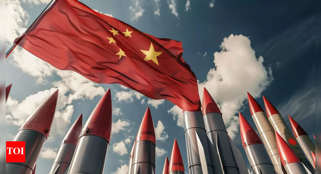 China holds rare test of ICBM into Pacific to show its might - Times of ...
