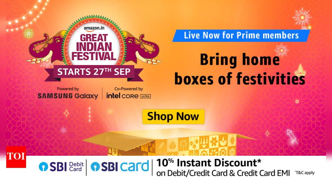 Amazon Great Indian Festival Sale Is Live For Prime Members: Top Deals ...