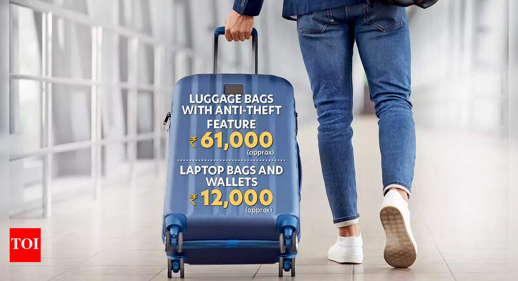 Fingerlock security, in-built trackers, RFID blockers: Bags with anti ...