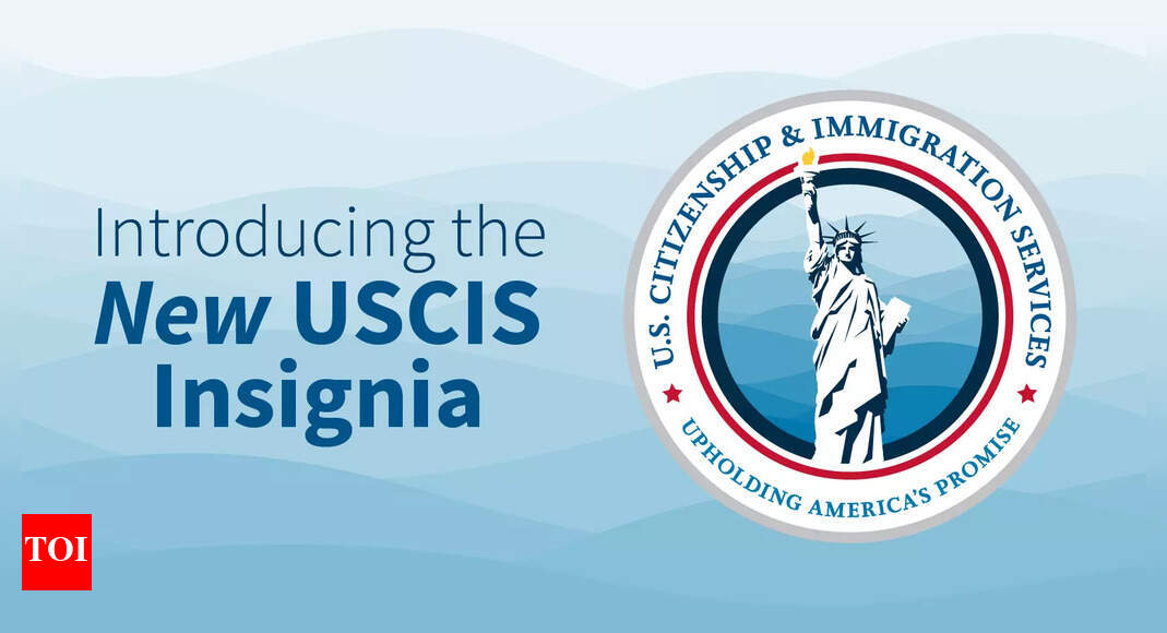 USCIS’ new insignia features the Statue of Liberty with the tagline ...