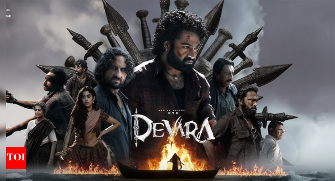 Jr NTR, Janhvi Kapoor and Saif Ali Khan starrer 'Devara: Part 1' Hindi version trimmed by seven ...
