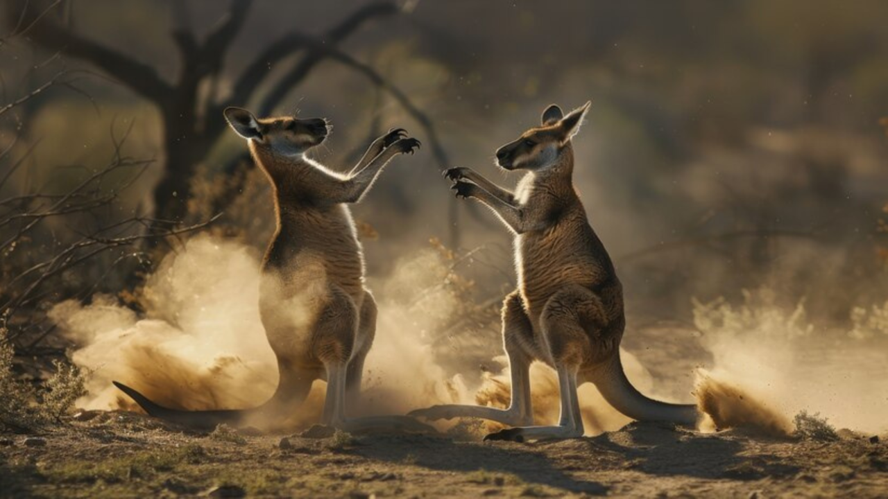 From Boxing to Drowning: Discovering the Unique Behaviors of Kangaroos