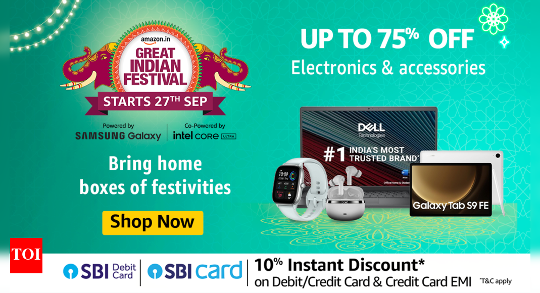 Amazon Great Indian Festival Sale Is Live: Avail Exclusive Discounts On ...