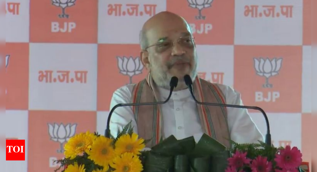 Amit Shah Slams Congress: 'Dealers, Dalals, and Damads Used to Rule Haryana | India News - Times ...